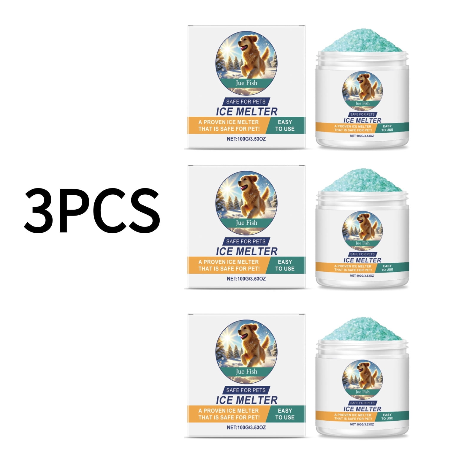 Pet Safe Ice Melt Rock Salt Deicer for Driveways Sidewalks and Walkways ...