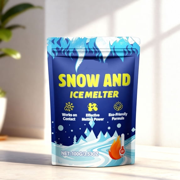 Pet Safe Ice Melt Safe for Concrete, Blue Ice & Snow Melt,Fast Acting ...