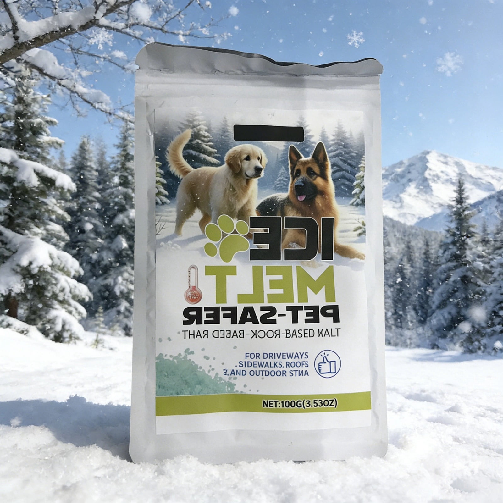 Pet Safe Ice Melting Suitable For Concrete Ice Melting Pet Friendly For ...