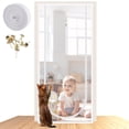 Pet Screen Door 32''x 82'',Thickened Cat Resistant Mesh Screen Door for ...