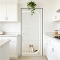 Pet Screen Door Thickened Cat Resistant Mesh Screen Door for Living ...