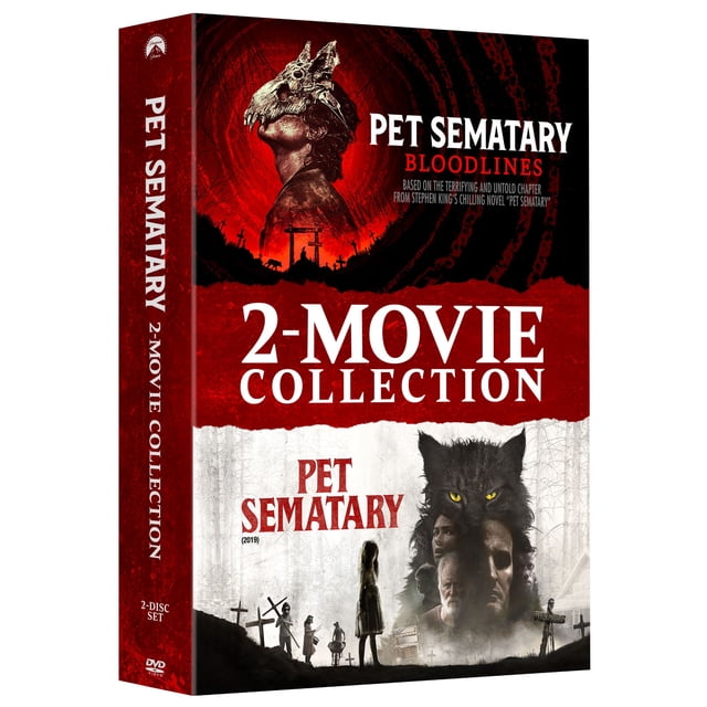 Pet Sematary (2019)/Pet Sematary: Bloodlines 2-Movie Collection (DVD ...