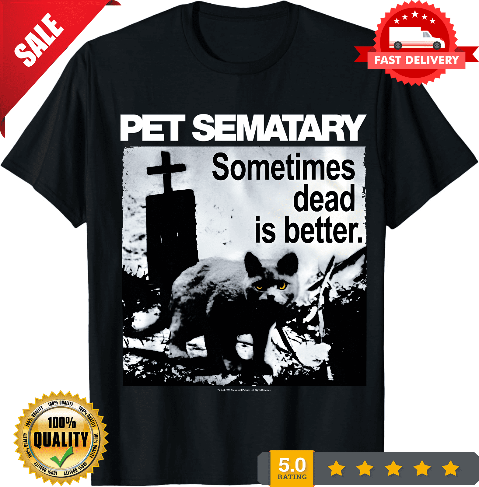 Pet Sematary Dead Is Better Movie Shirt, LIMITED EDITION-TH63959 ...