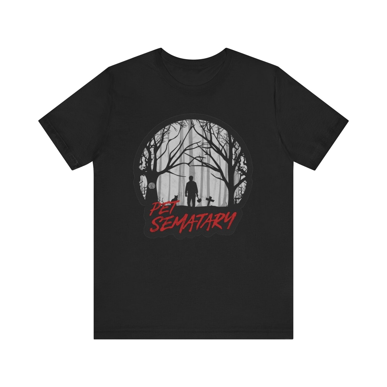 Pet Sematary T-Shirt Sometimes Dead is Better Cemetery Horror Film ...