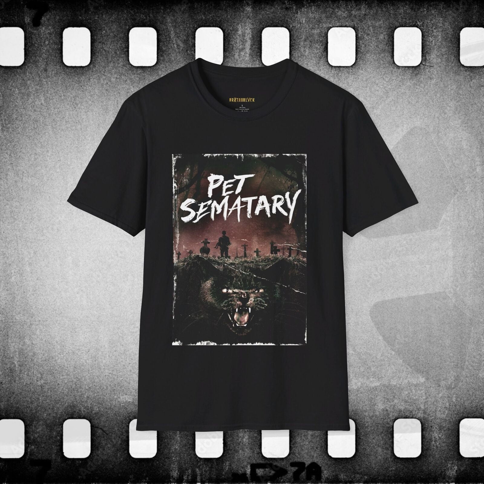 Pet Semetary cult classic movie Softstyle T-Shirt Studio Stephen King ...