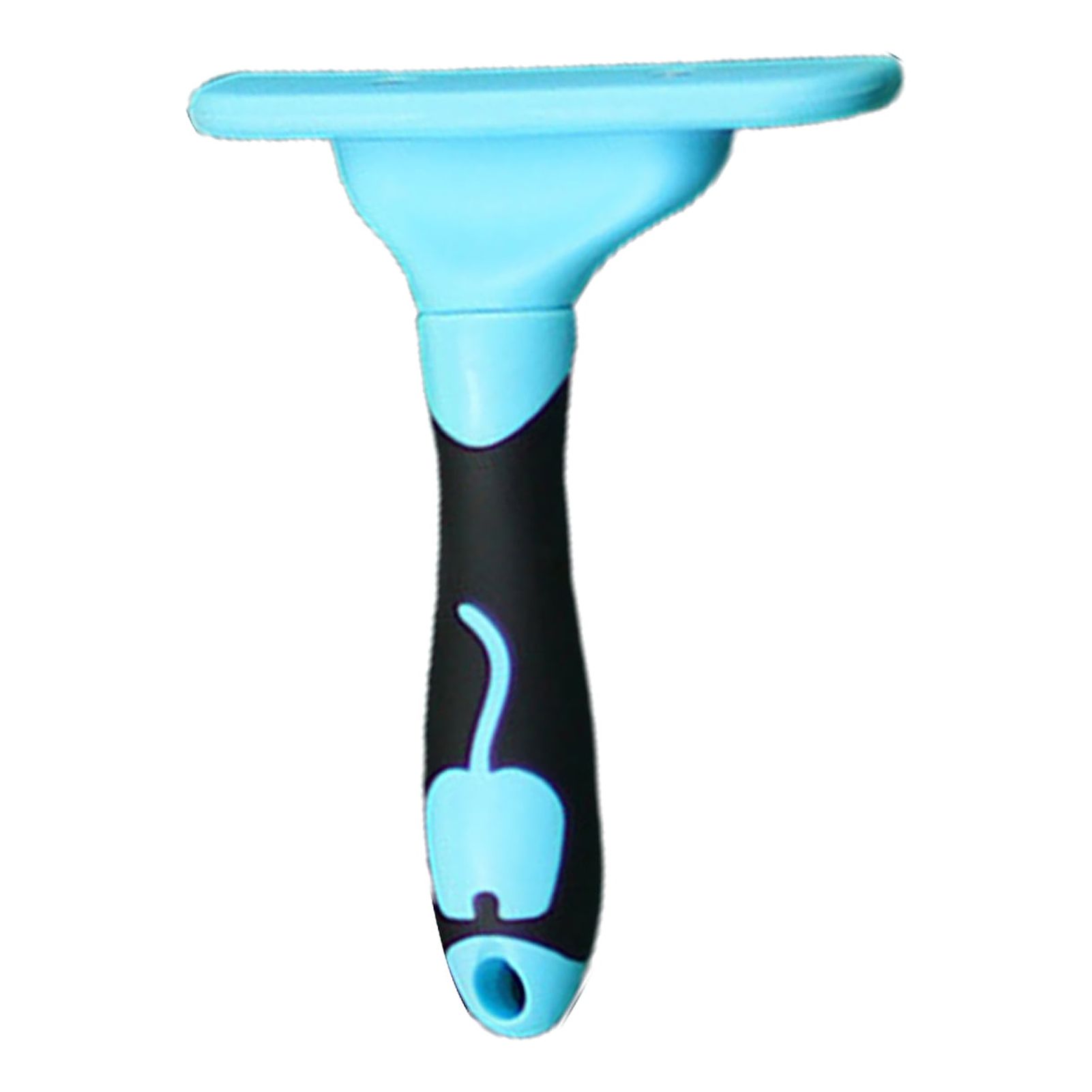 Pet Shedding Comb High-Density Teeth Soft Stitch Straight Blade Dulled ...