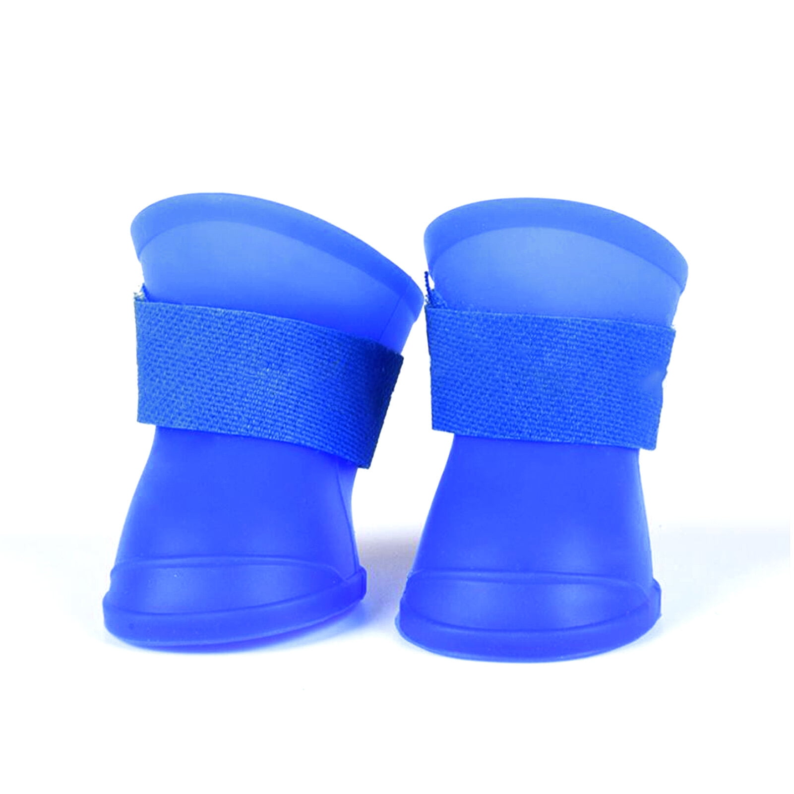Pet Shoes, Silicone Non-slip Pet Rain Boots Dogs Booties Waterproof ...