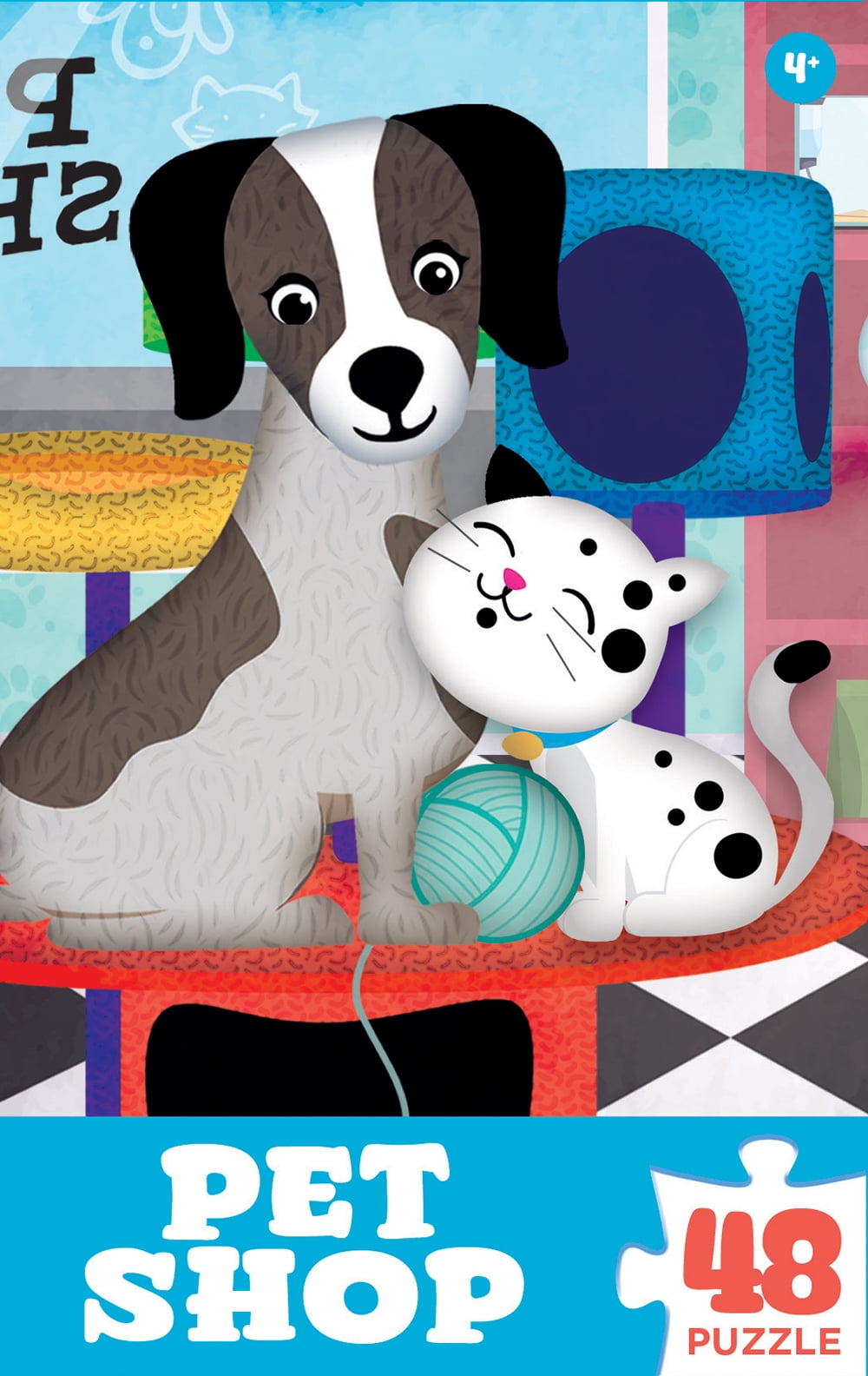 MasterPieces Kids Value Jigsaw Puzzle - Pet Shop 48 Pieces - Walmart.com