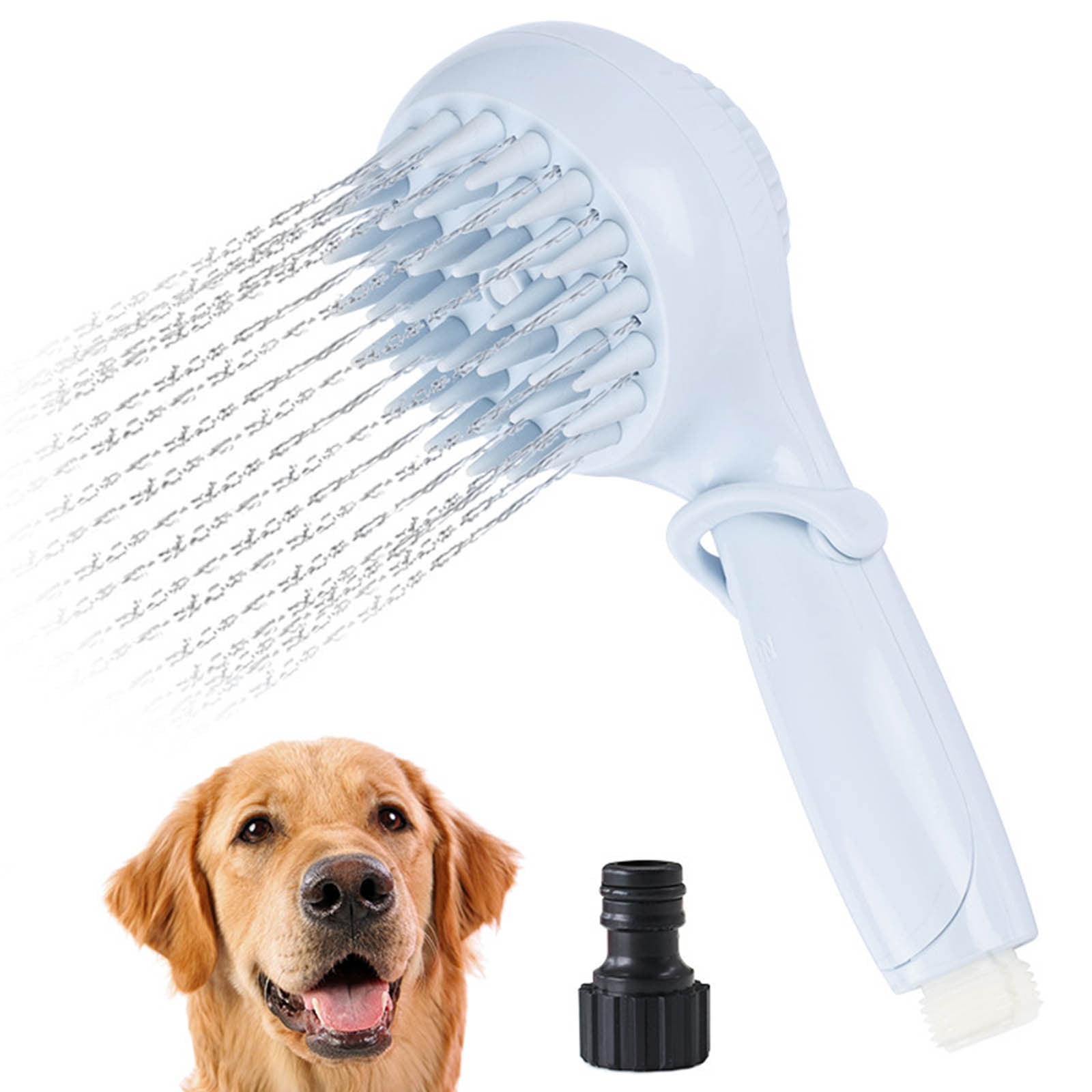 Pet Shower Attachment, Dog Shower Attachment with Shower Adapter, Water ...