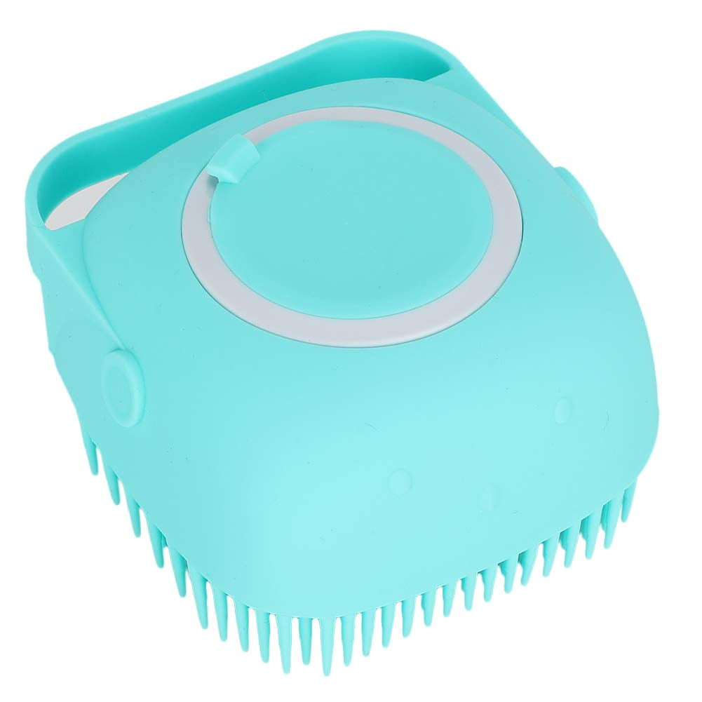 Pet Shower Comb, Pet Shampoo Brush Humanized Handle Design Dog Bath ...