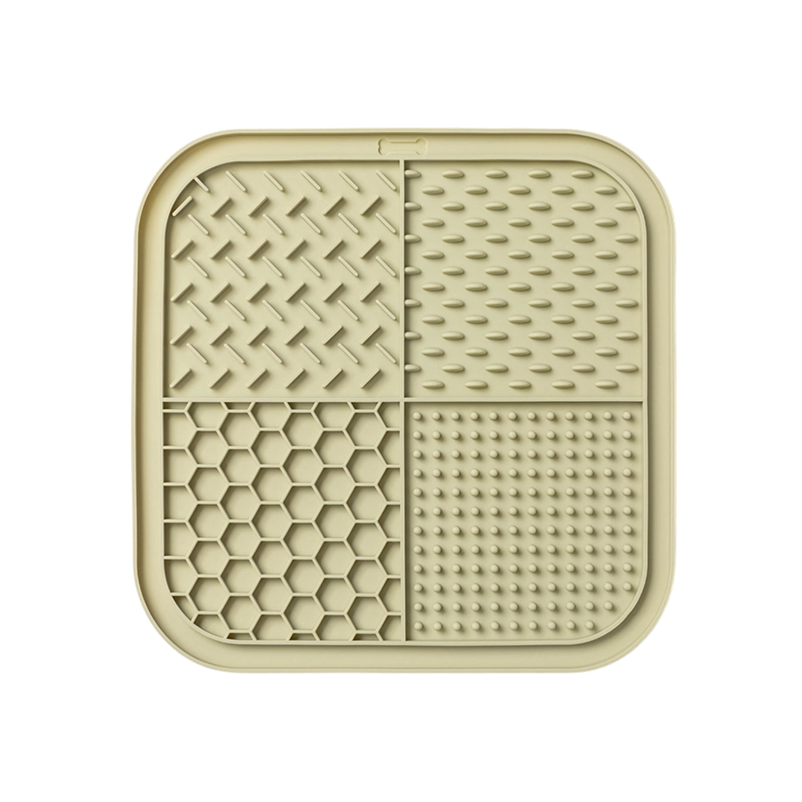 Pet Silicone Lick Mat Slow Feeding Mat For Dogs Cats, Interactive ...