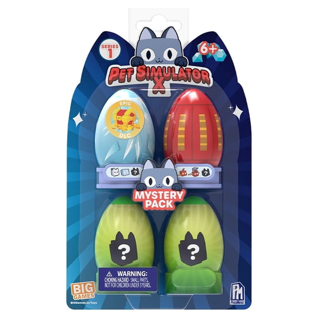 Pet Sim Minifigs 4-Pack - Figure inventory systems - Walmart Business ...