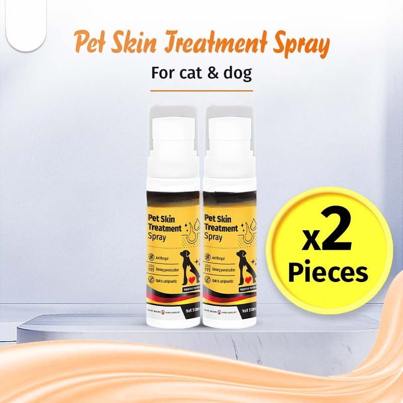 Pet Skin Sprays for Dogs & Cats - Nature Soothing Spray for Clean and ...