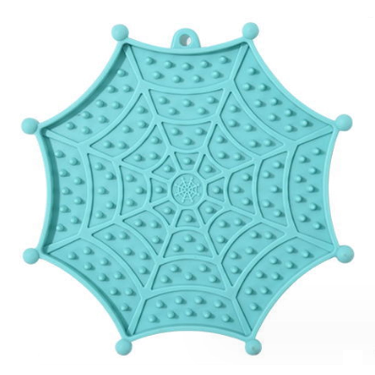 Pet Slow Feeder,web-Shaped Lick Treat Mat for Cats Dogs Anxiety Relief ...