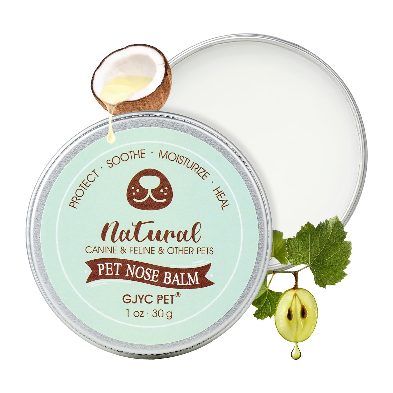 Pet Snout Balm Soother Nose Balm for Dogs & Cats - Natural Healing ...