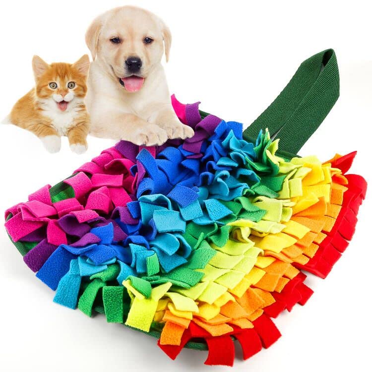 Pet Snuffle Mat for Dogs, Interactive Feeding Mat, Snuffle Mat for Cats ...