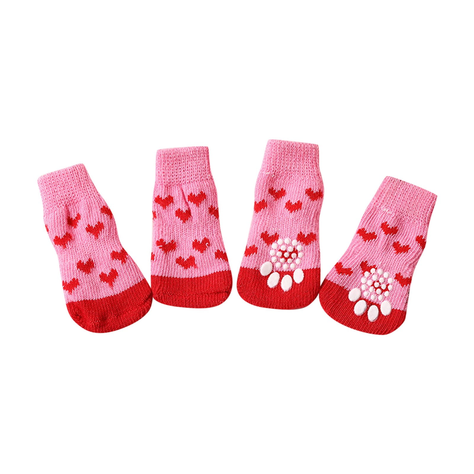 Pet Socks Non Slip Bottom Puppy Dog Socks Dog Foot Cover Teddy Dog ...