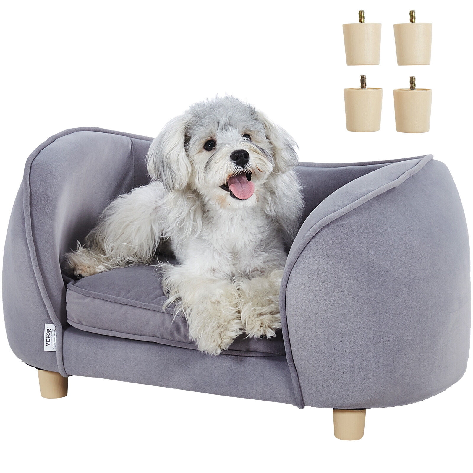 Pet Sofa Dog Couch for Small-Sized Dogs and Cats Dog Sofa Bed 66 lbs ...