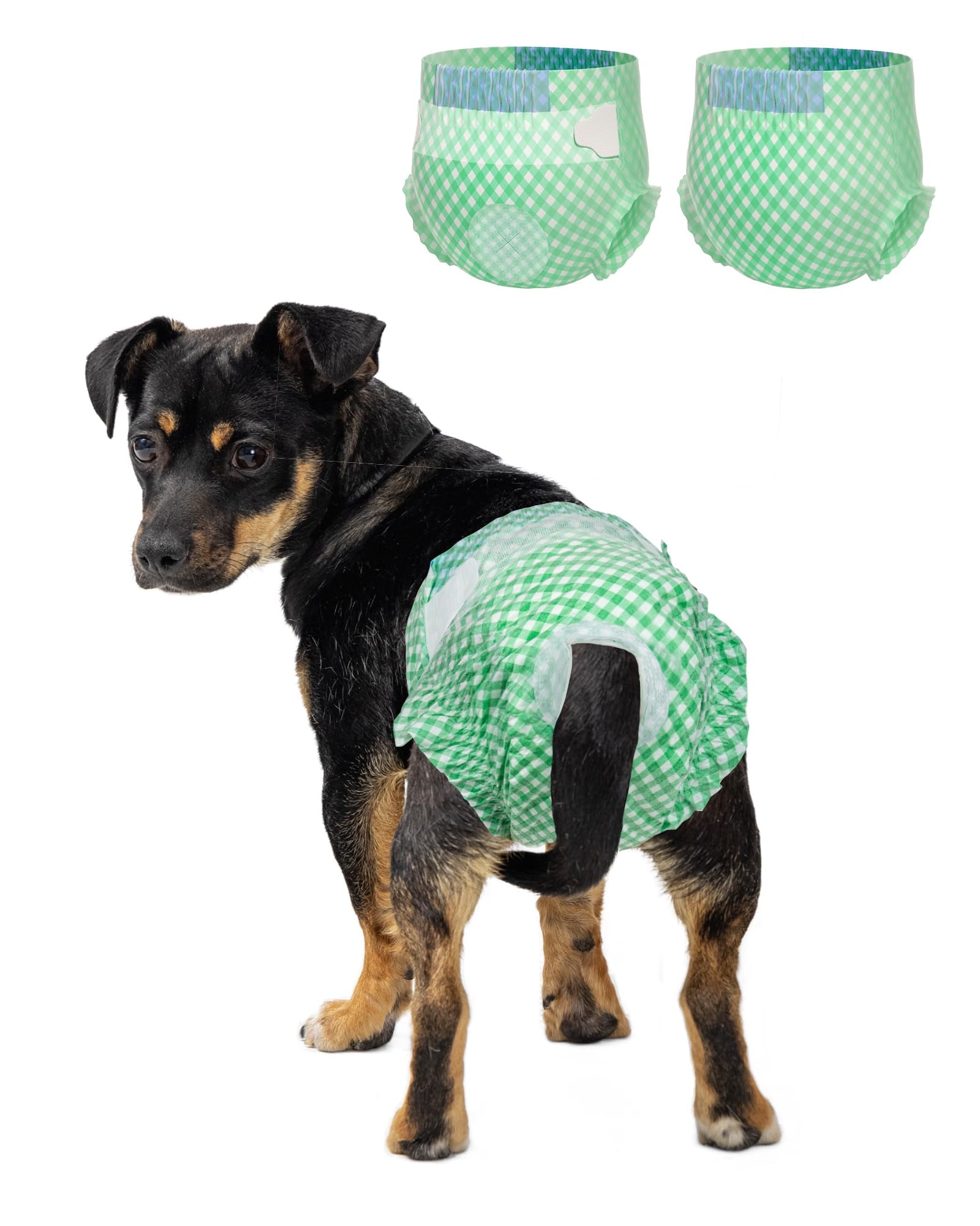 Pet Soft Dog Diapers Female, Disposable Doggie Diapers for Female Dogs ...