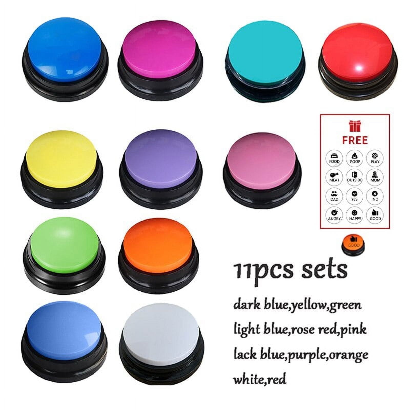Pet Sound Box Recordable Talking Button Cat Voice Recorder Talking Toy ...