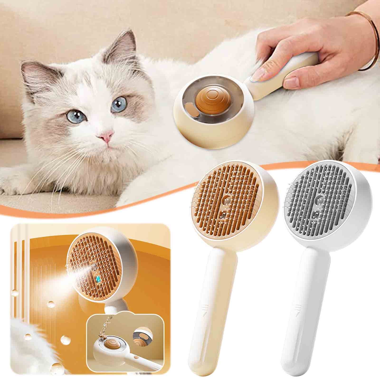 Pet Spray Comb for Cats and Dogs | Battery Powered Detangling Grooming ...