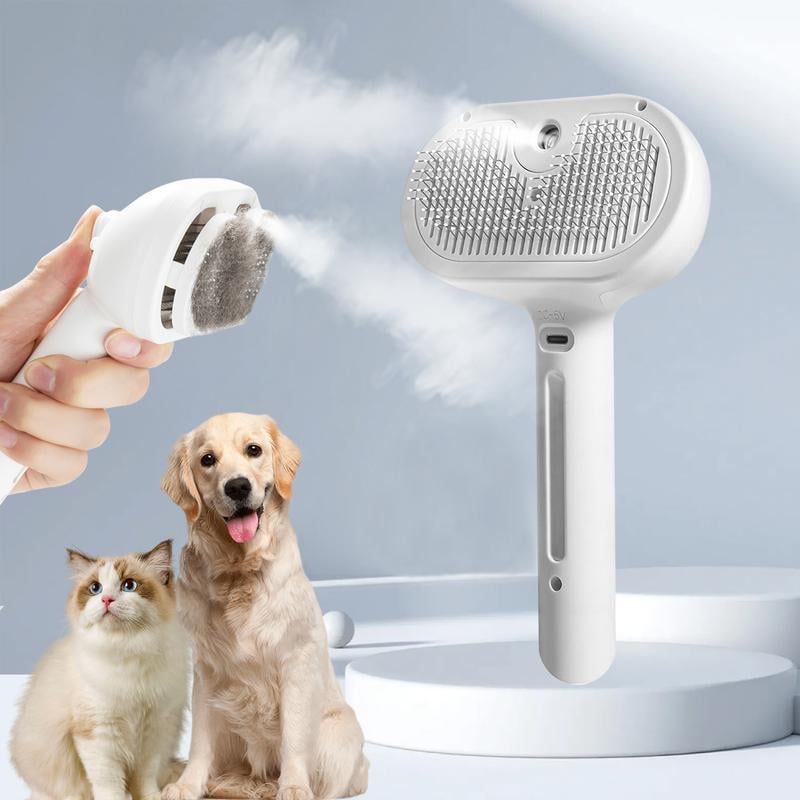 Pet Spray Hair Removal Comb, 1-piece pet hair brush, pet hair cleaning ...