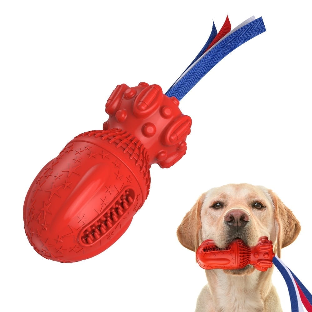 Squeaky Dog Toys for Aggressive Chewers, Large Medium Dog Toy ...