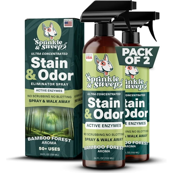 Pet Stain and Odor Remover - Super Concentrated Pet Odor Eliminator ...