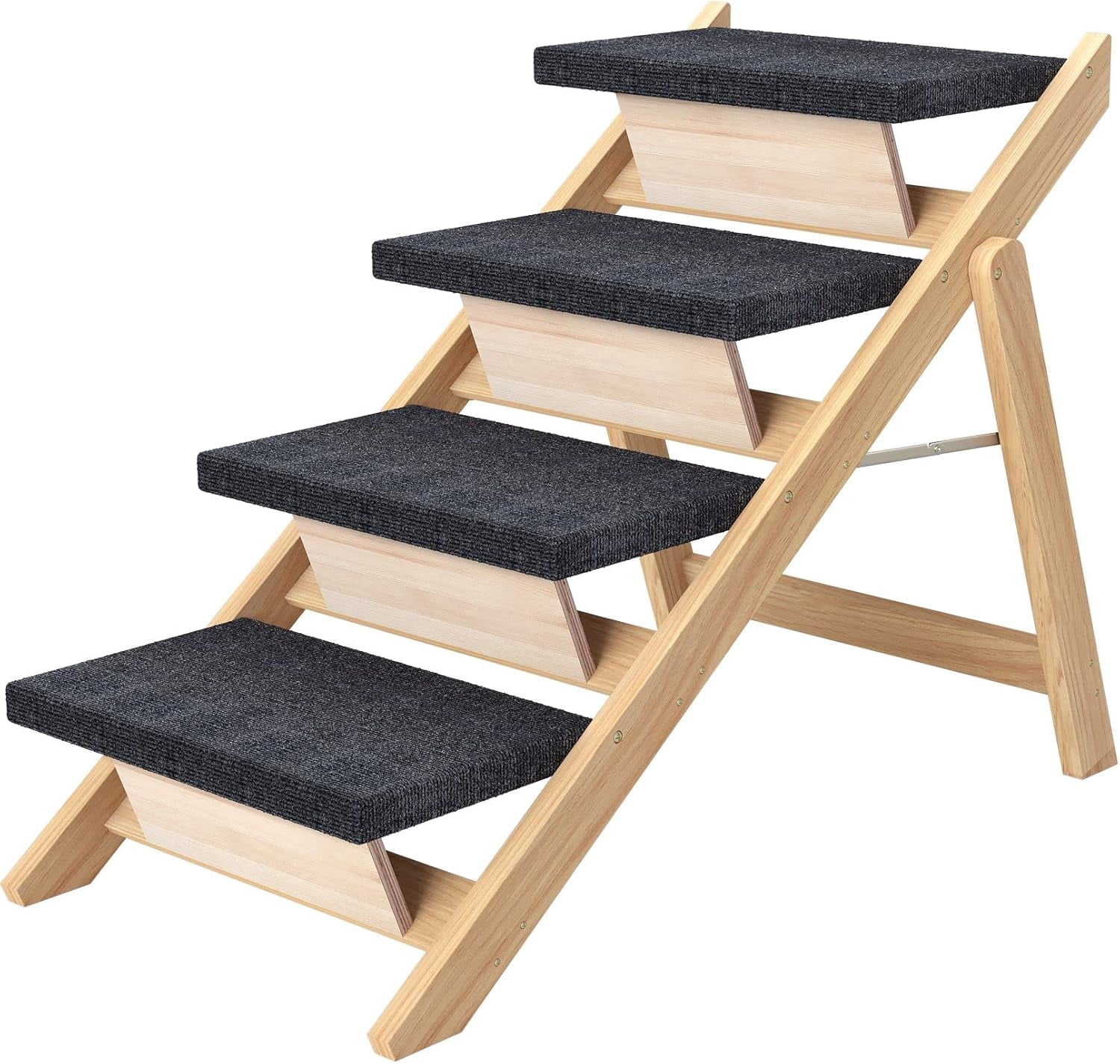 Pet Stairs/Steps, Large Dogs Steps for High Beds, Sofa, Couch, Car, 2 ...