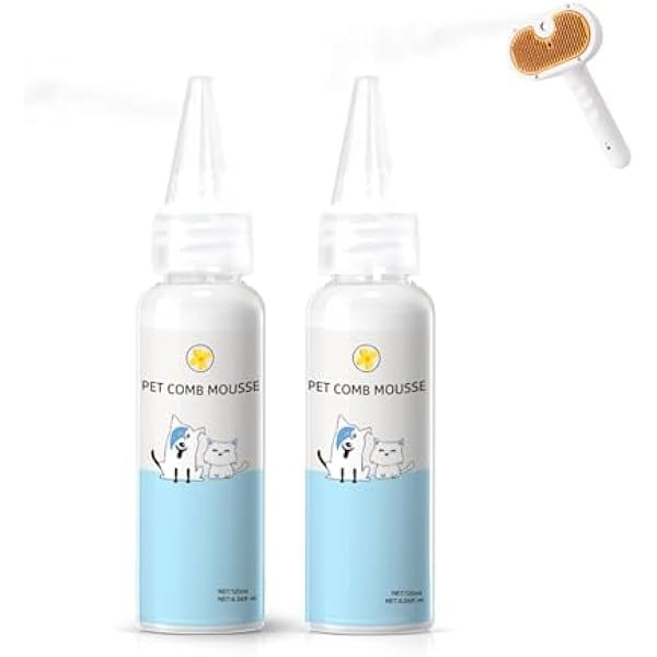 Pet Steam Brush Spray Refill for Dogs & Cats – Pets Waterless Shampoo ...