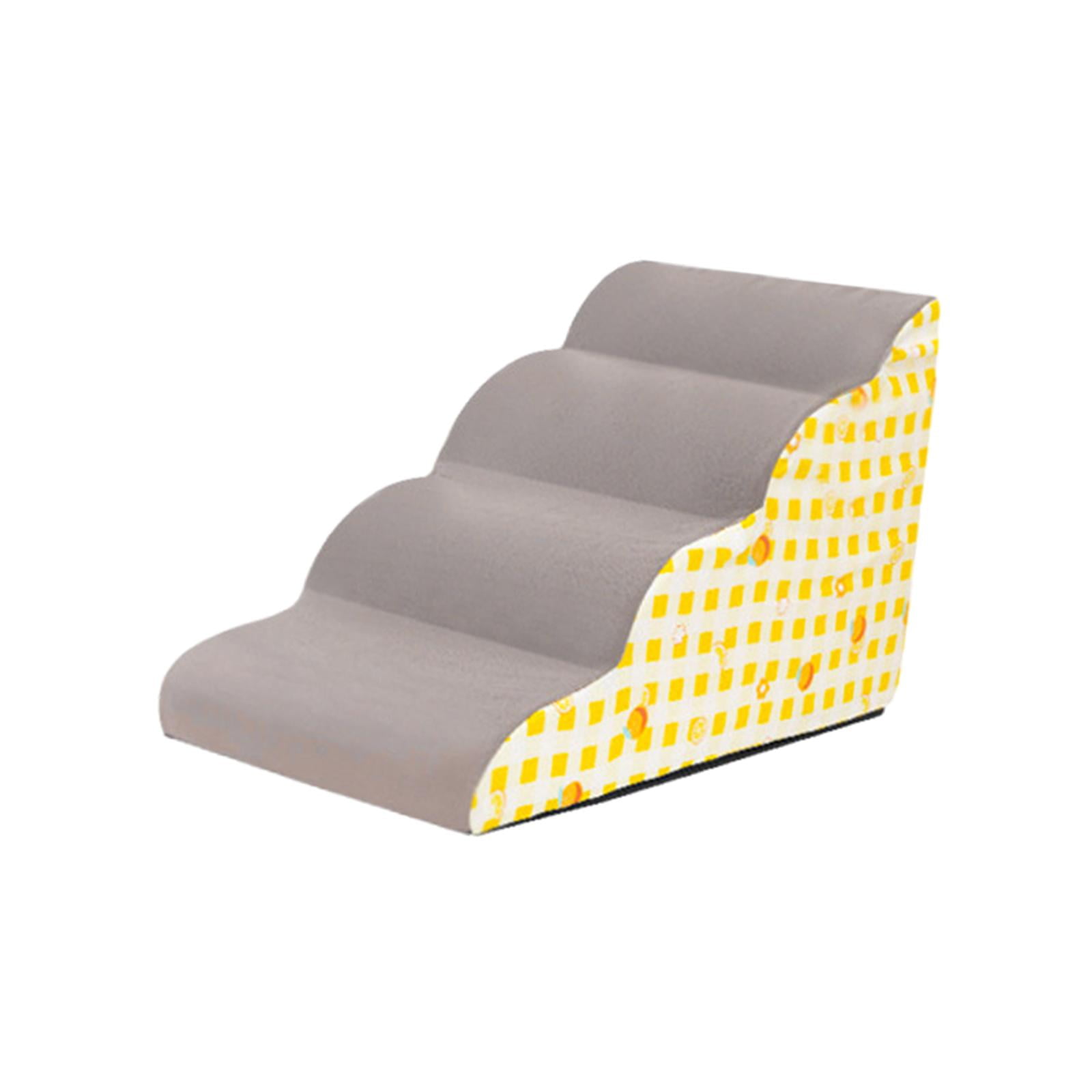 Pet Steps Dog Stairs Dog Ramp Gentle Slope Shape for Dogs Injured Older ...