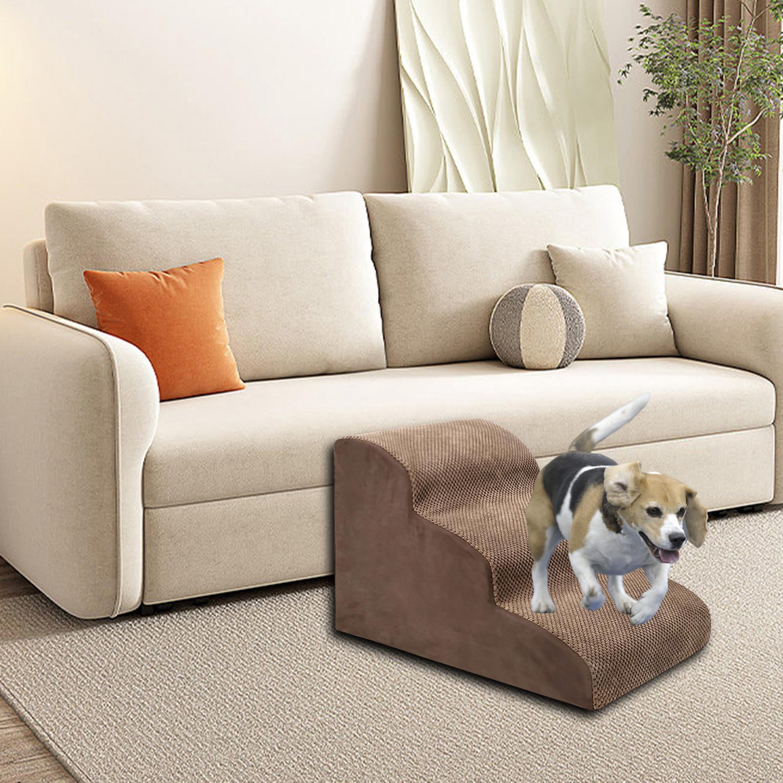 Pet Steps Dog Steps Removable Cover Portable Non Slip 3 Tiers Wide High ...