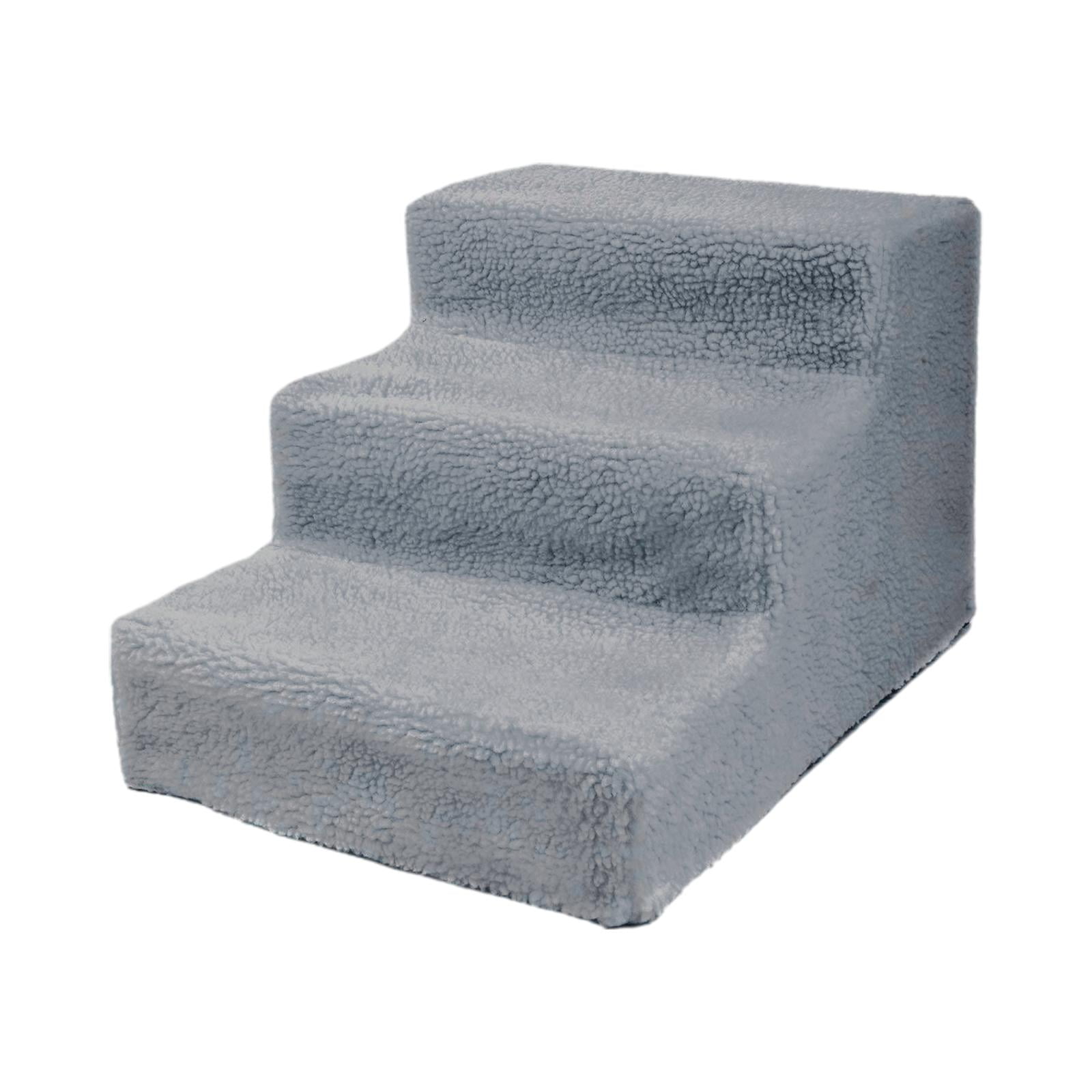 Pet Steps Pet Ladder Removable Cover, Non Slip Dog Bed Stair, Portable ...