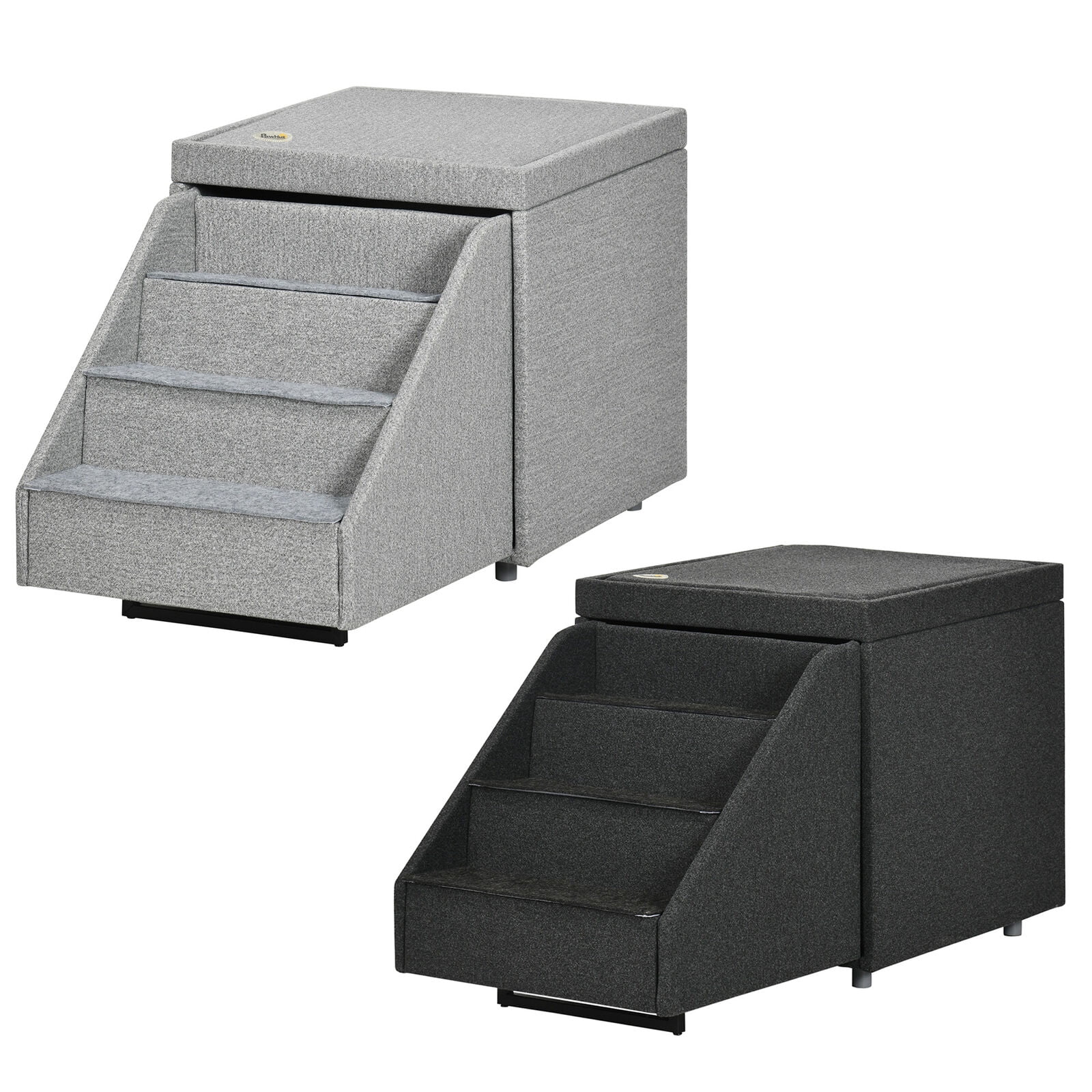 Pet Steps Storage Ottoman, Cat Stairs for Old Cats and Large Cats ...