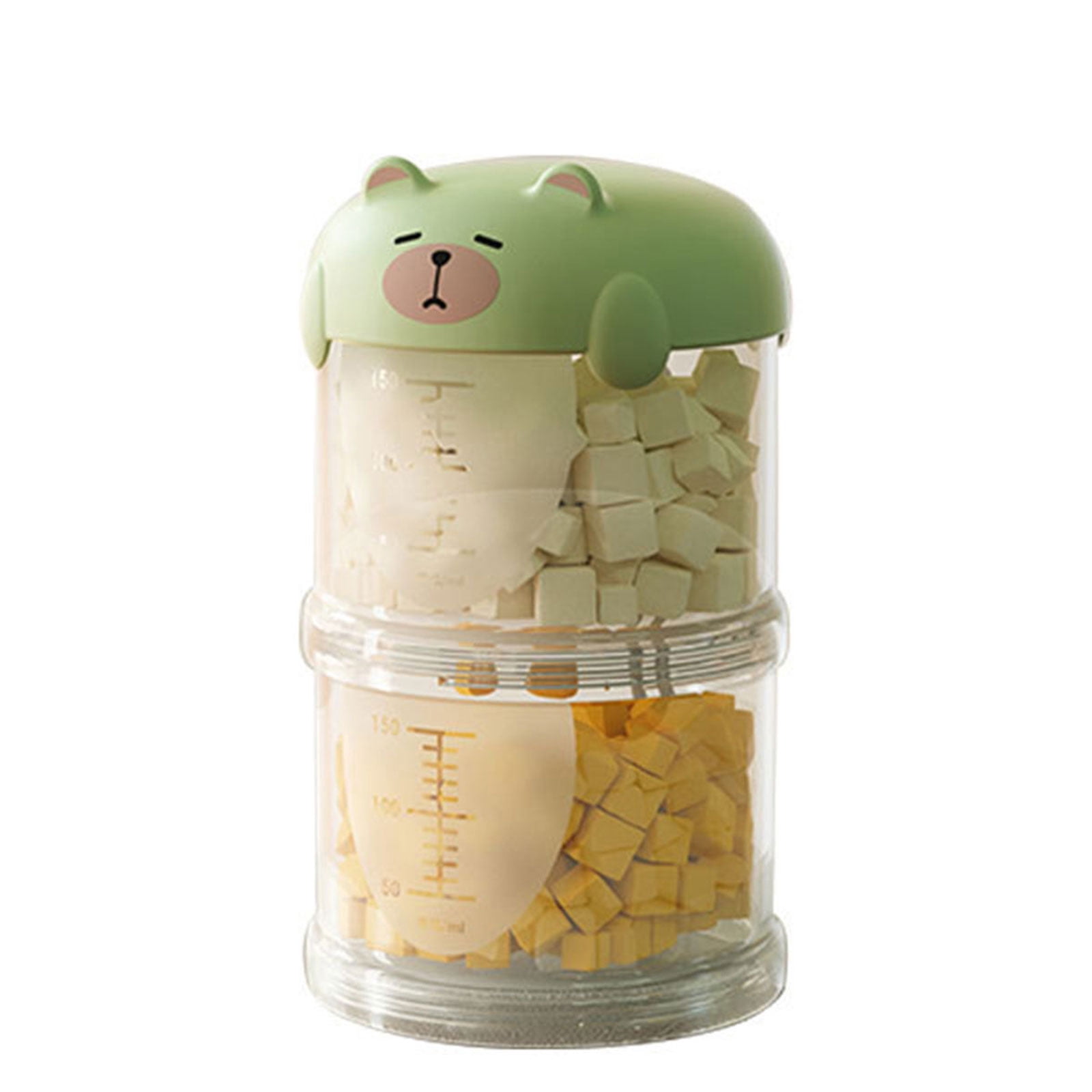 Pet Storage Box Visible Tiered Container For Dog Treats And Accessories ...