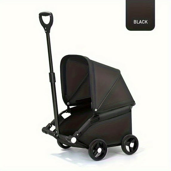 Pet Stroller for Small Dogs and Cats, Capacity up to 33 lb, Gravity ...