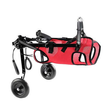 DOCRELD Dog Wheel Chair, 2/4 Wheel Front Back Wheels Dog Mobility Aid ...