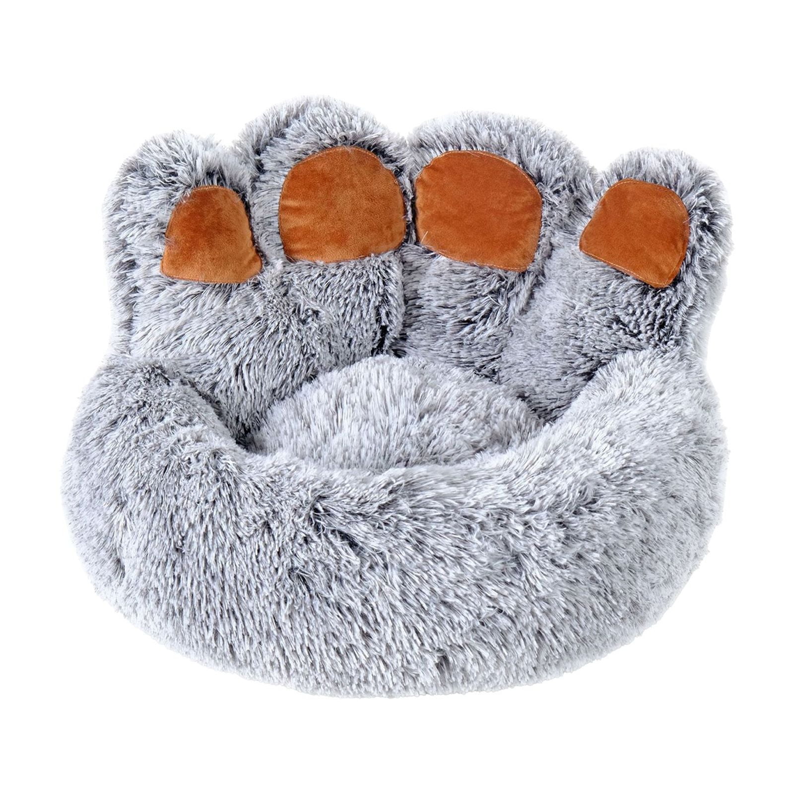 Pet Supplies Calming Dog Cats Bed Cuddler Warming Cozy Soft Bed Fluffys ...
