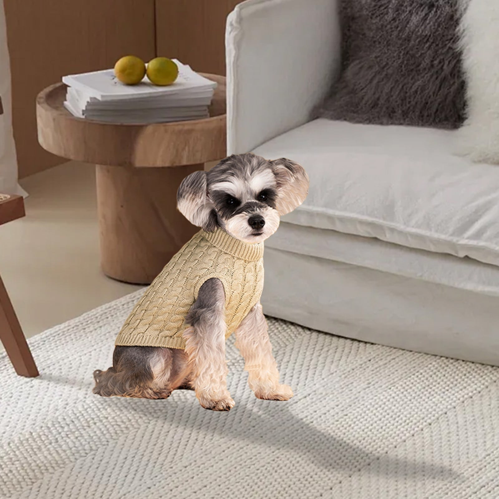 Pet Dog Sweater Soft Knit Design For Comfort Ideal Cold Weather Wear ...