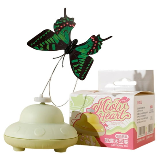 Pet Supplies Interactive Cat Toy Rotating Automatic Motion Cat Teaser ...