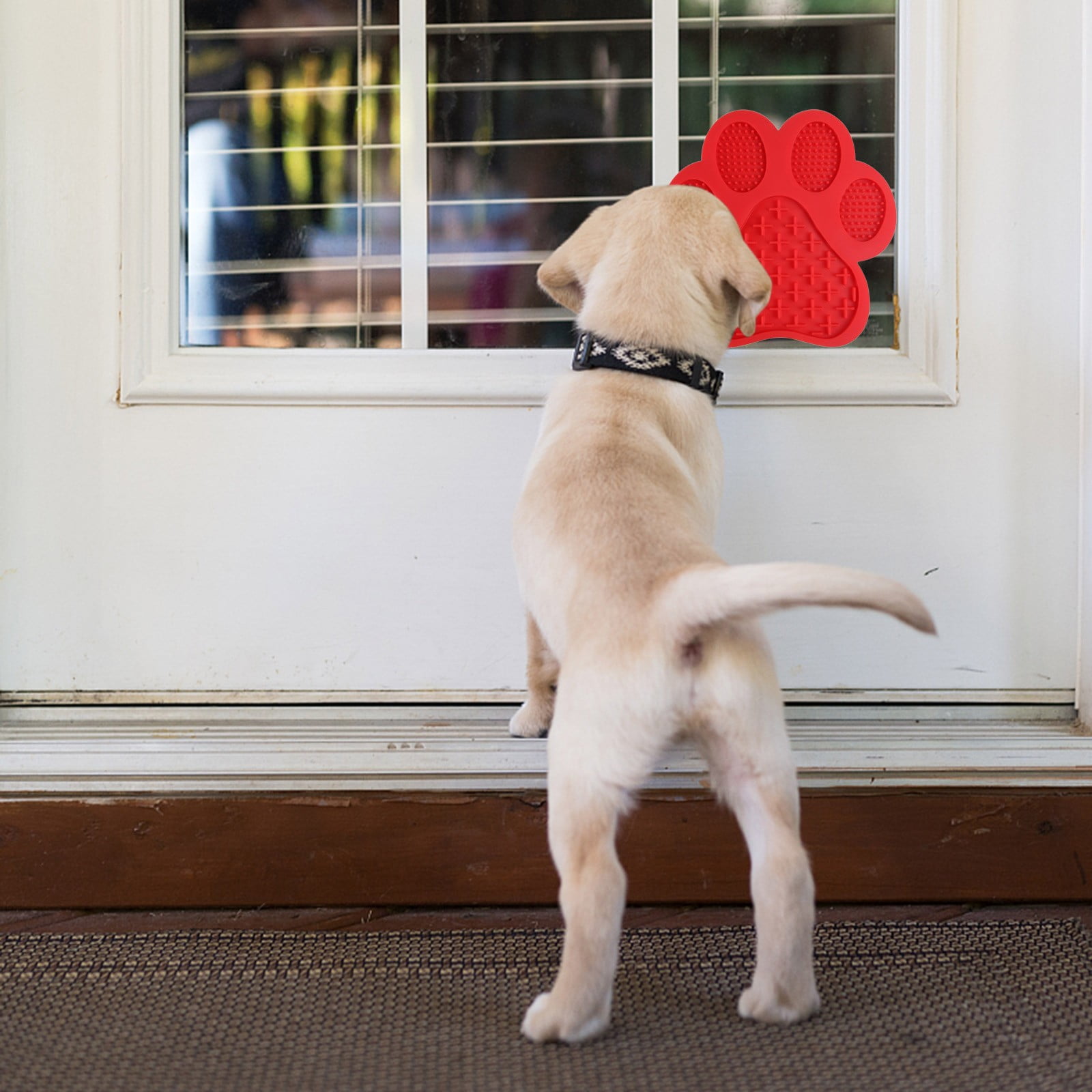 Pet Supplies Lick Mat For Dogs and Cats Washing Distraction Device Slow ...