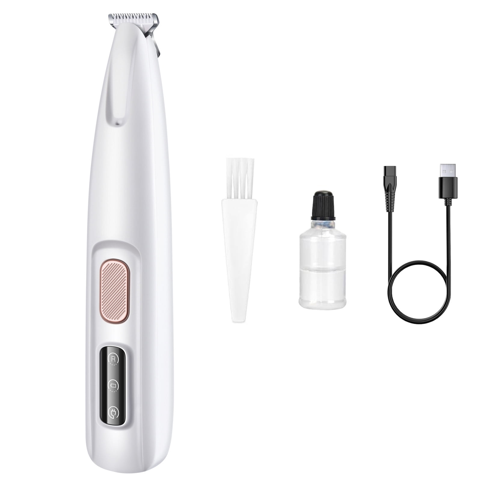 Pet Supplies Micro Precision Trimmer for Grooming with LED Light and ...