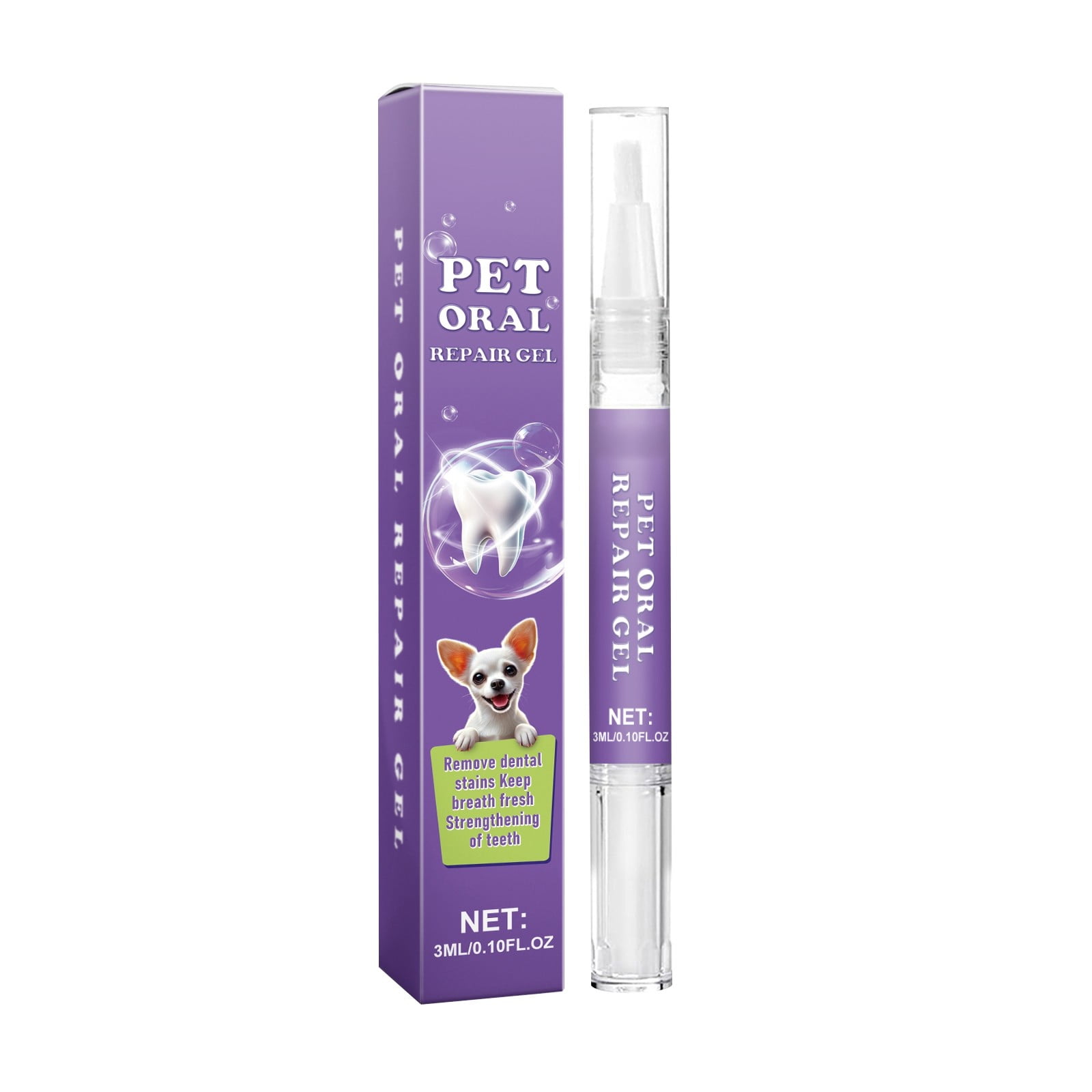 Pet Supplies Oral Cleaning Gel for - Fresh Breath Care for Teeth and ...