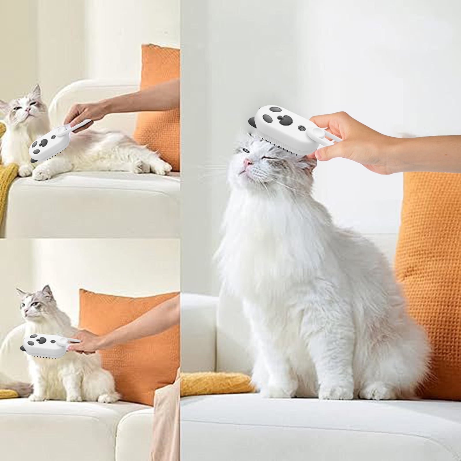 Pet Supplies Pet Steam Groomer Brush 3in1 Cat Steam Brush for Massaging ...