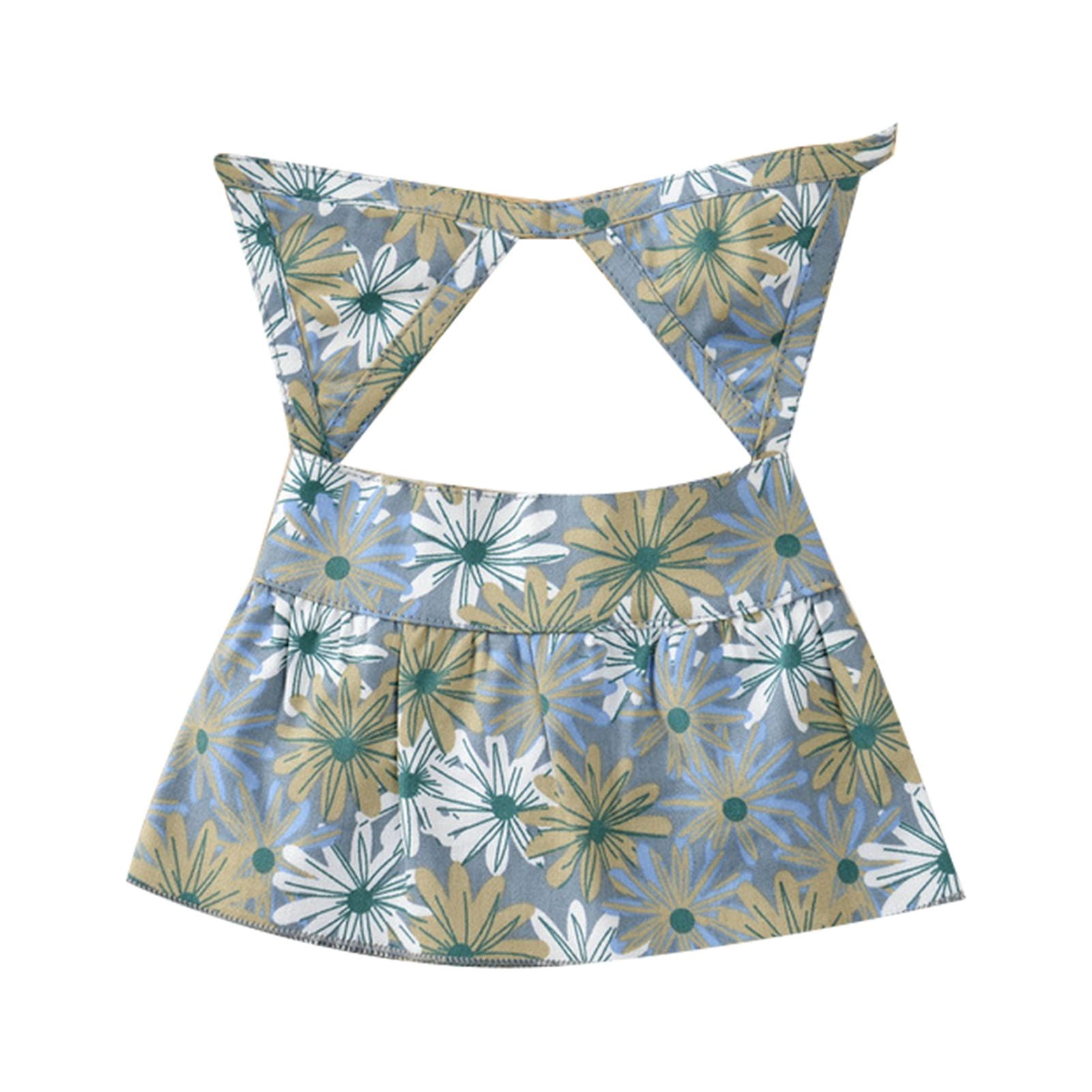 Pet Swimsuit Sling Floral Printing, Sleeveless Dogs Bikini Beach ...