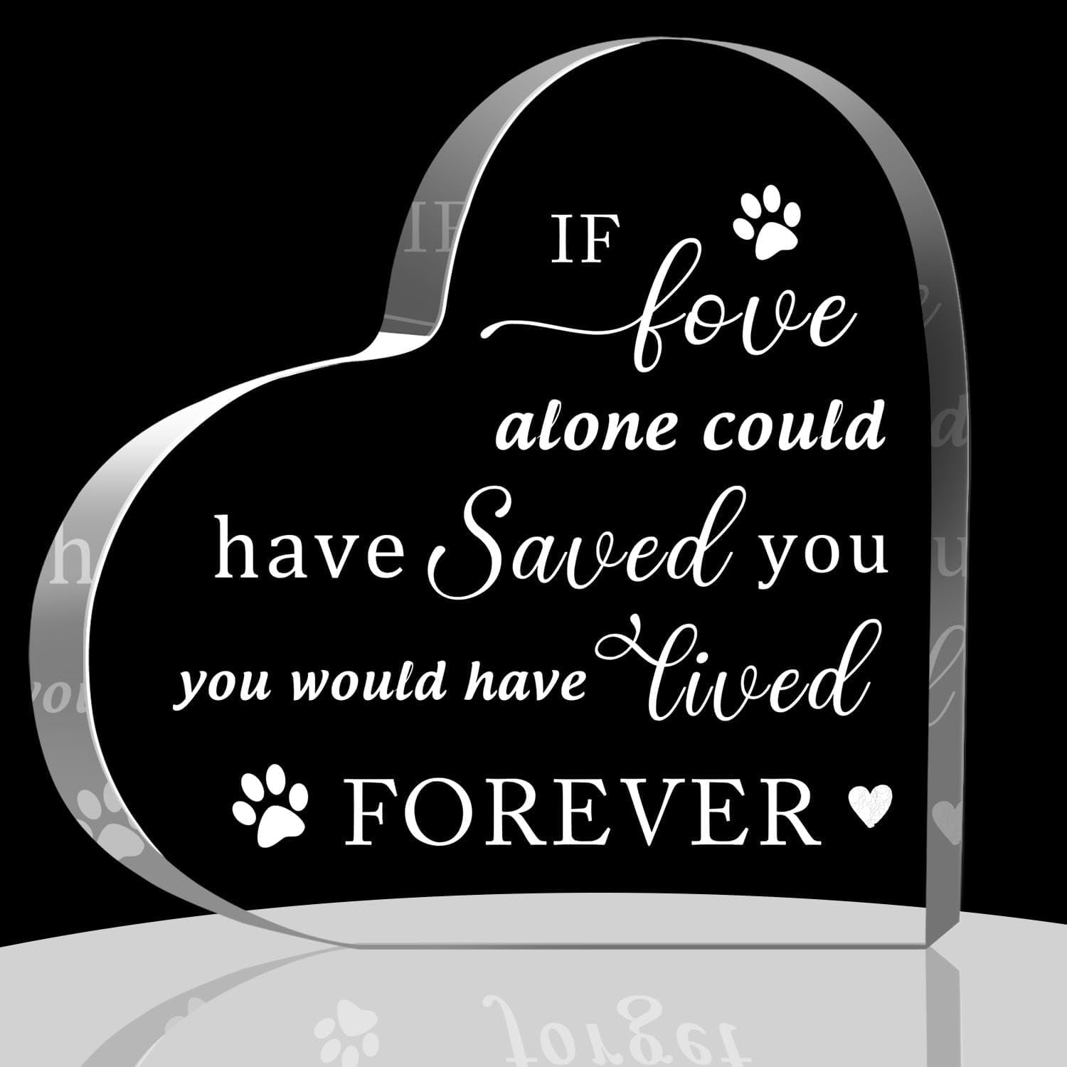 Pet Sympathy Keepsakes Sympathy Gift for Loss of Dog Pet Remembrance ...