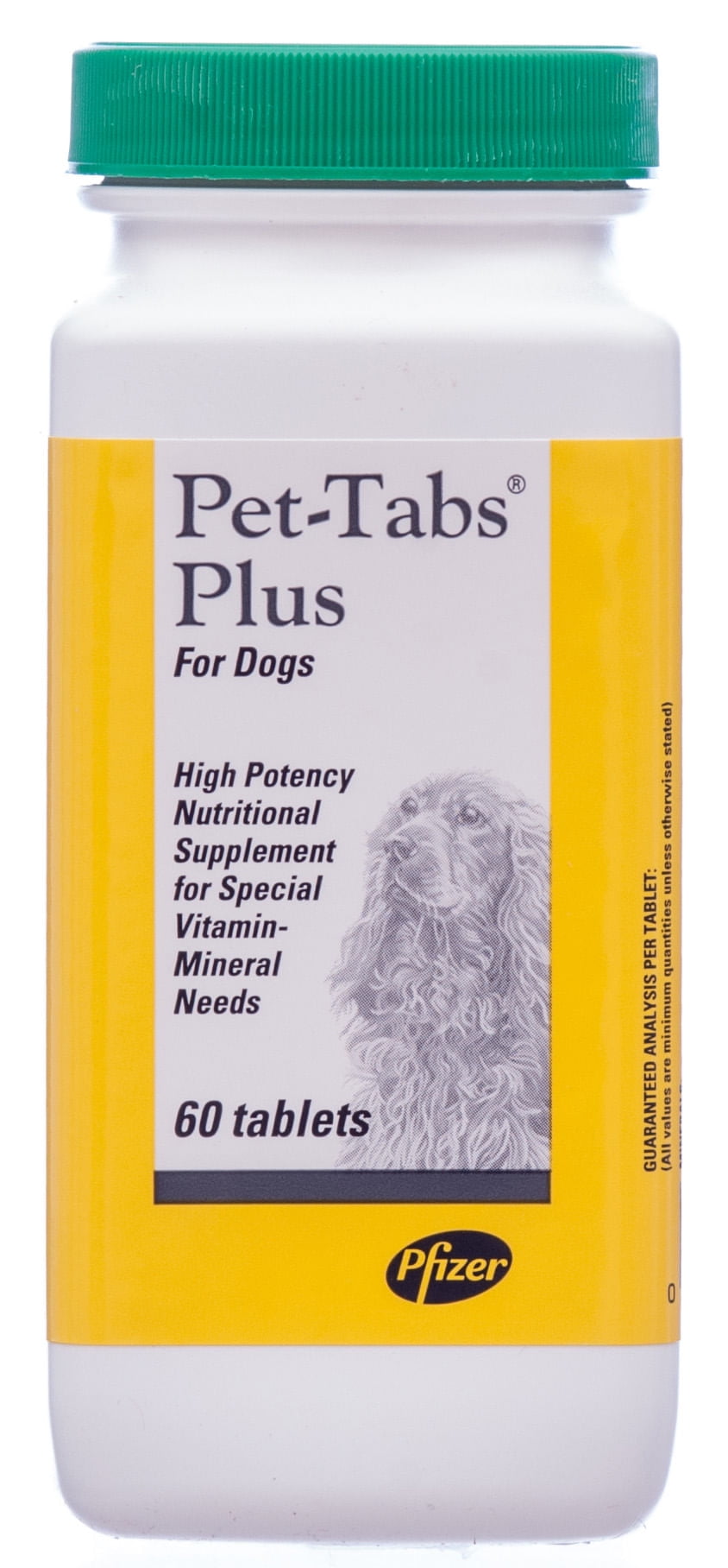 Pet-Tabs Plus Advanced Formula, Chewable Dog Vitamins and Minerals, 60 ...