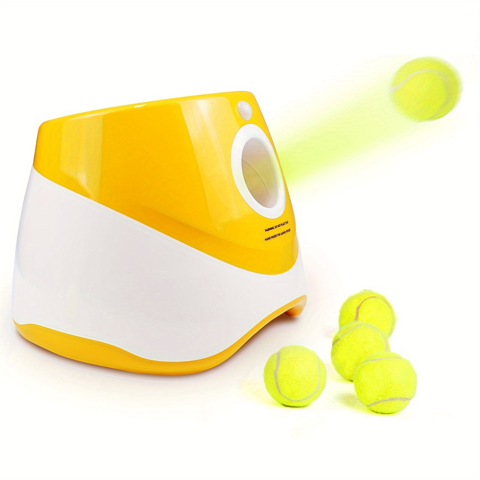 Pet Tennis Launcher Dog Toy Ball Throwing Pinball Machine Throwing Ball ...