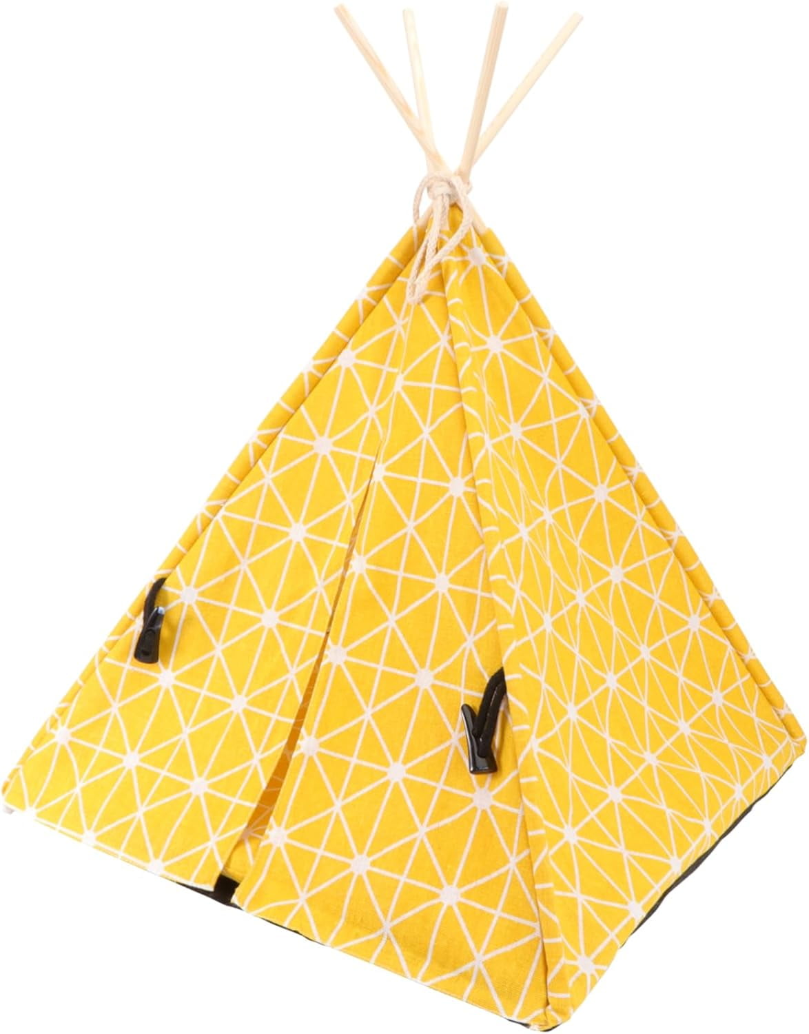 Pet Tent Small Cat Kennel Tunnel Detachable Washable Canvas Tent ...