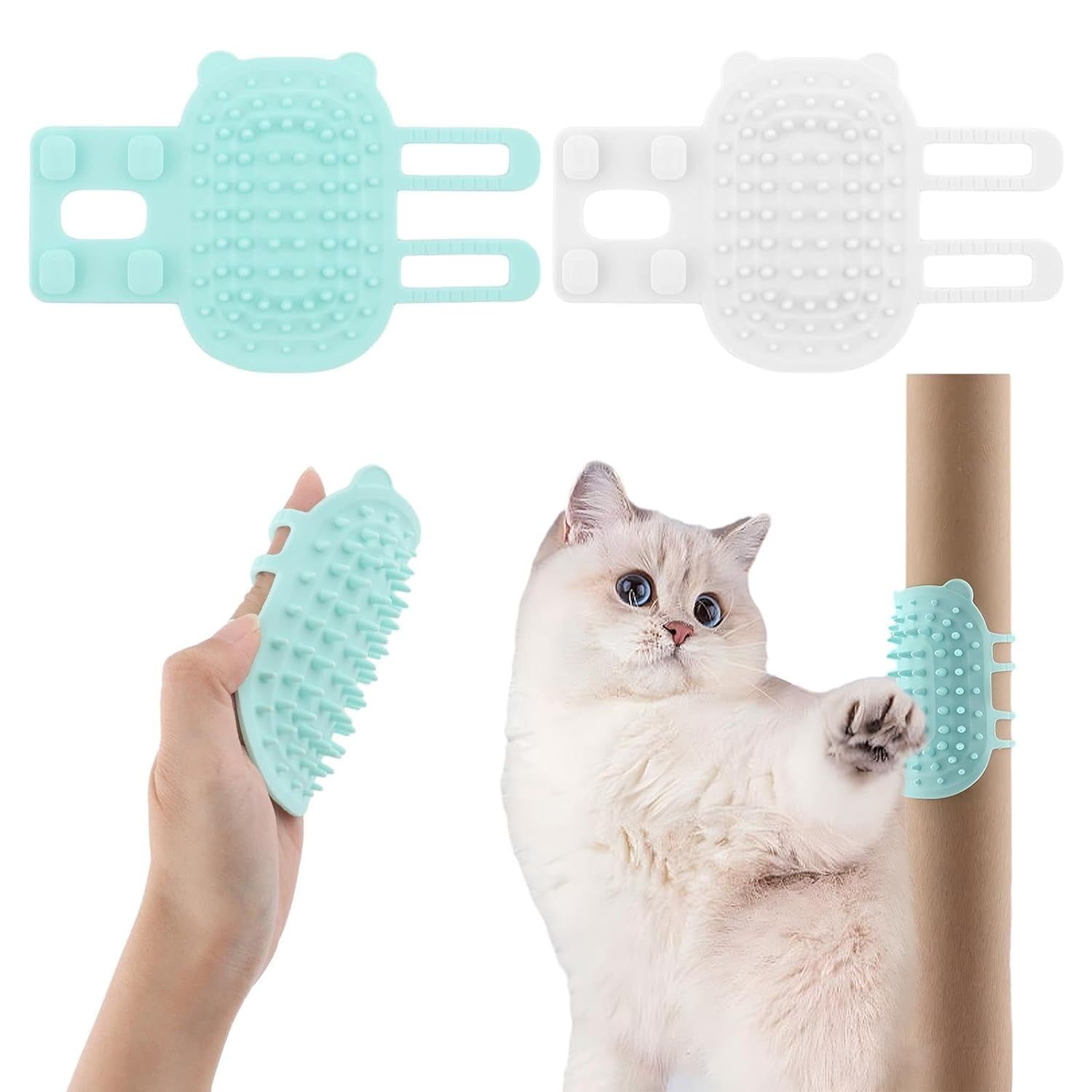 Pet Tickling Artifact for Cats, Multifunction Cat Corner Brush, 2024 ...